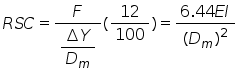 Pipe Stiffness, Ring Stiffness Constant and Flexibility Factor for ...